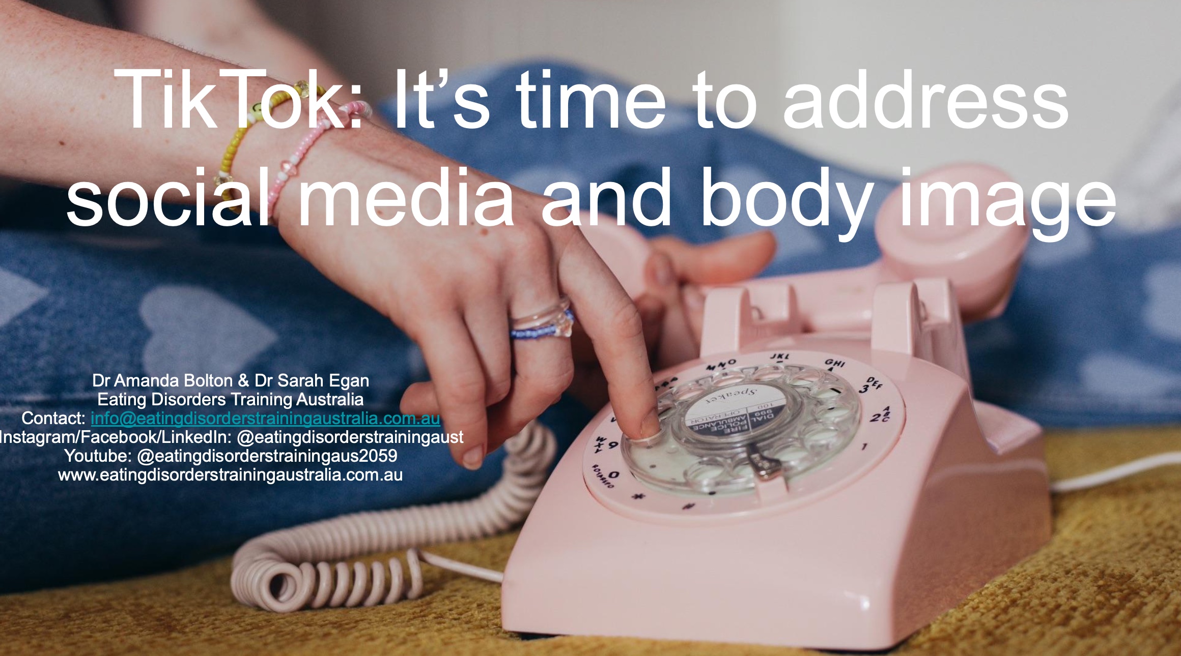 Social Media & Body Image Workshop (+ workbook included)